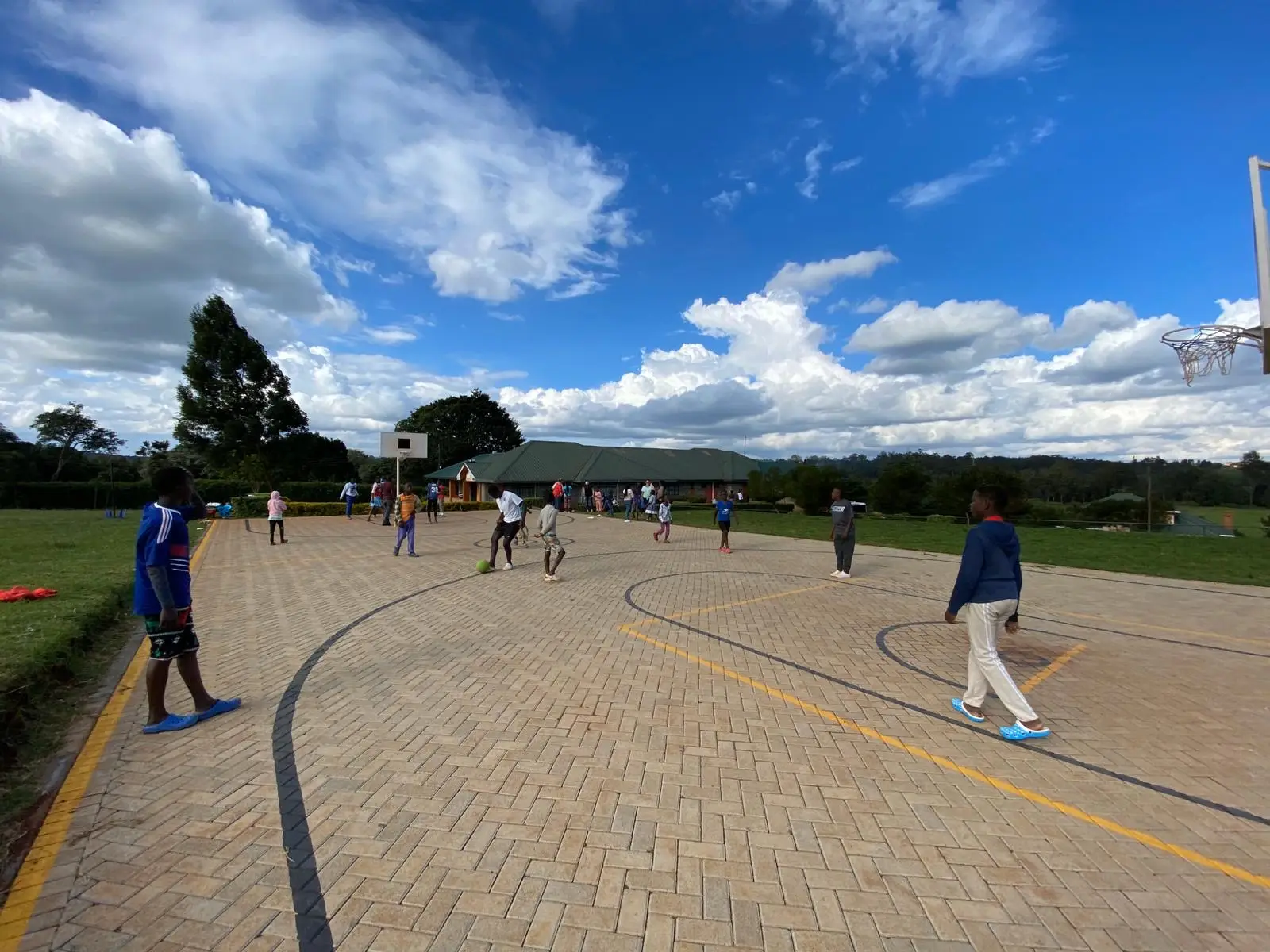 Building the Boy's Cottage and Basketball Court for Our Kitalale Home ...